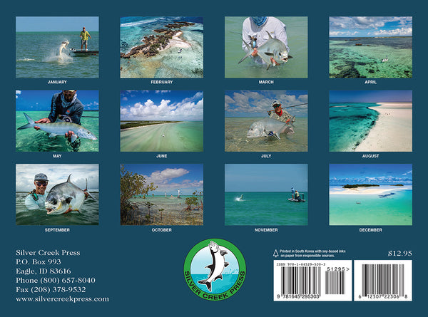 2023 Saltwater Fly Fishing Calendar - Silver Creek Press